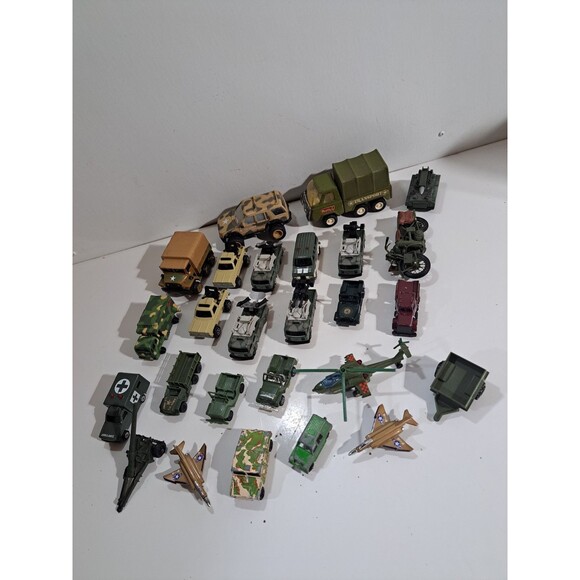Majorette | Toys | Military Die Cast Lot Jeeps Chevys Tank Buddy L ...